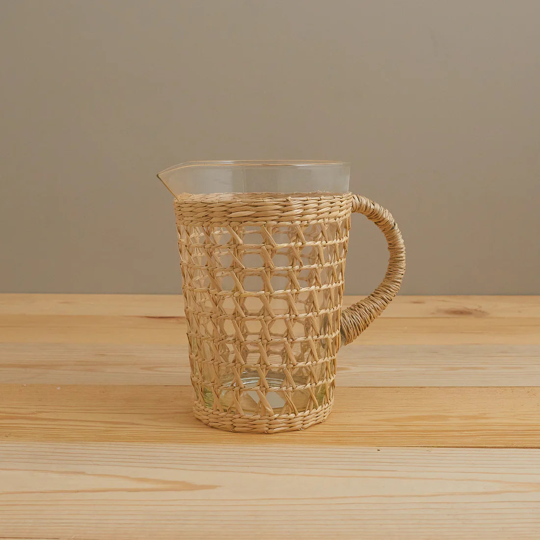Seagrass Wrapped Pitcher – Blair and Blythe